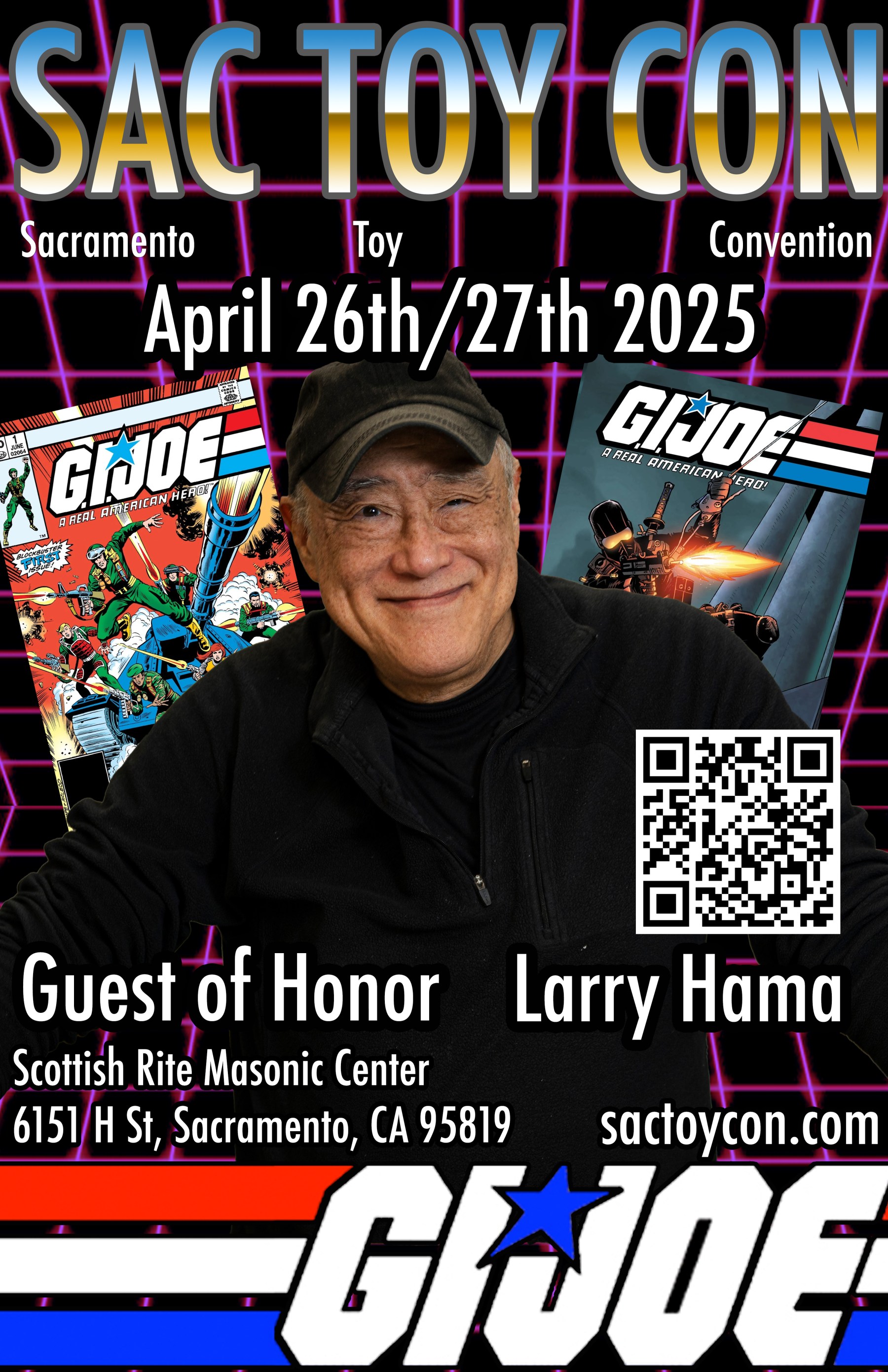 Sac Toy Con April 26th-27th 2025 – Scotish Rite Center – 6151 H St ...