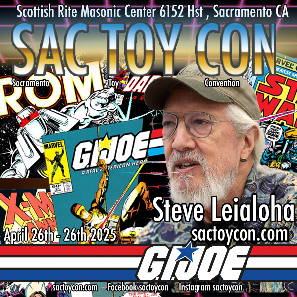 Sac Toy Con April 26th-27th 2025 – Scotish Rite Center – 6151 H St ...