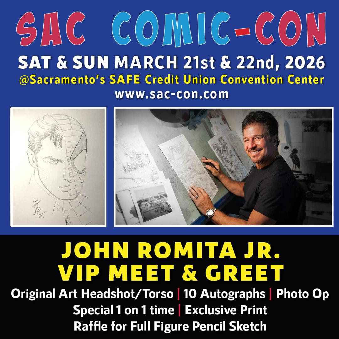 SAC COMIC-CON (SAC-CON) 2026 is being held Saturday and Sunday March ...